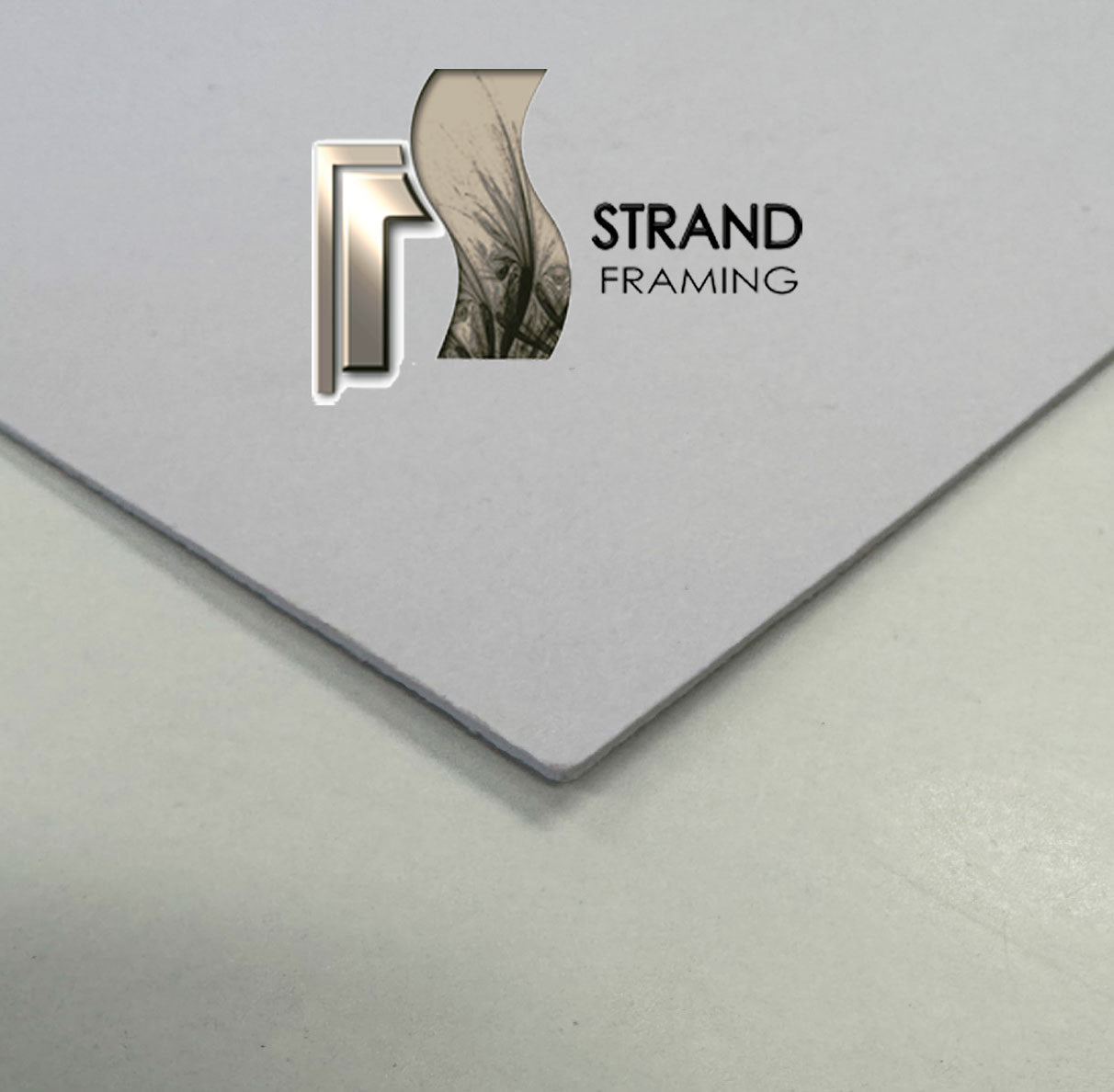 700 Micron White Backing Board | Strand Framing