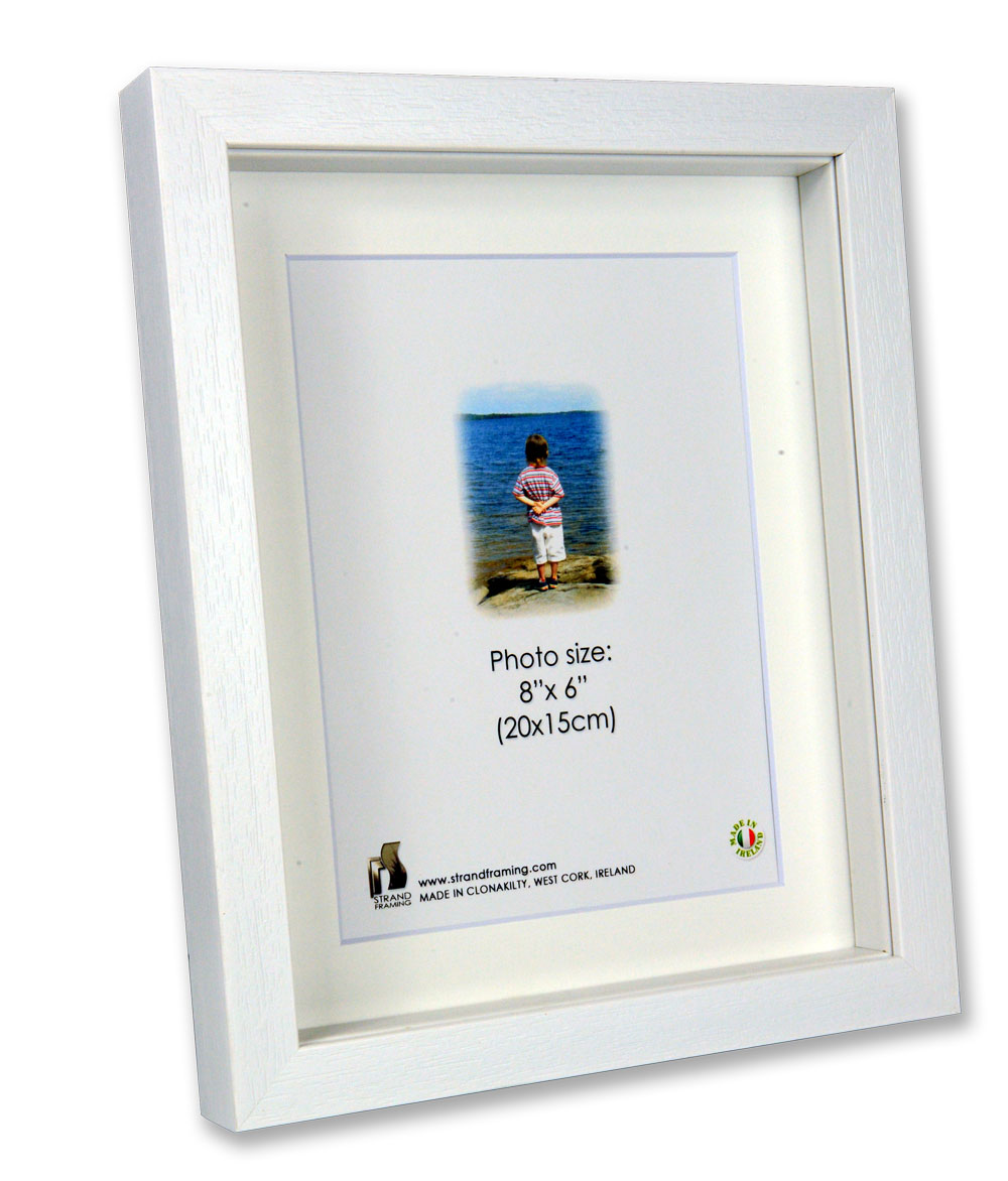 Strand Collection - 2032 White PLS Frame - Frame Size 100 x 100mm - Mo ...