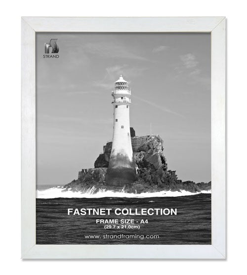 3330 White Photo Frame - Frame Size 8 x 6in - Pack of 24 – Strand Framing